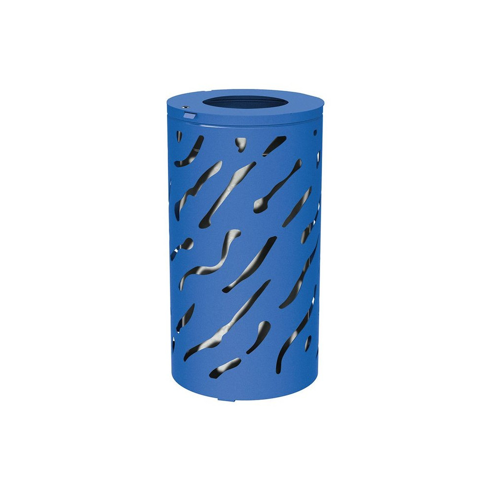 Corbeille standard Venise 80 litres Procity - Ø 450 x hauteur 845 mm ...